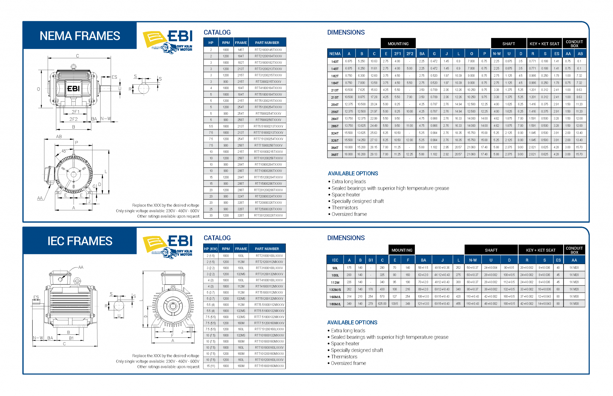 EBI Motors - ErieTec Inc